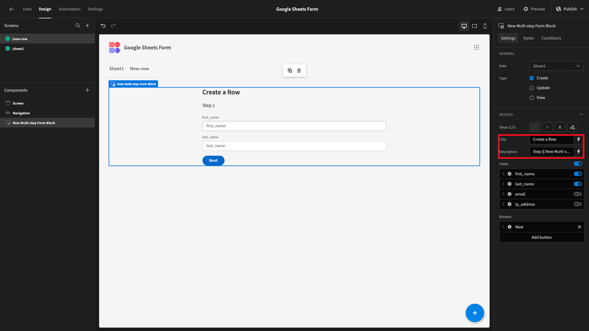Create a Form to Enter Google Sheets Data in 7 Steps